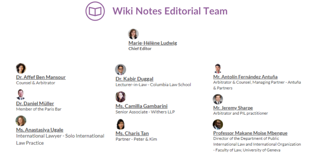 Jus Mundi’s Chief Editor shares her vision about the Wiki Notes project ...