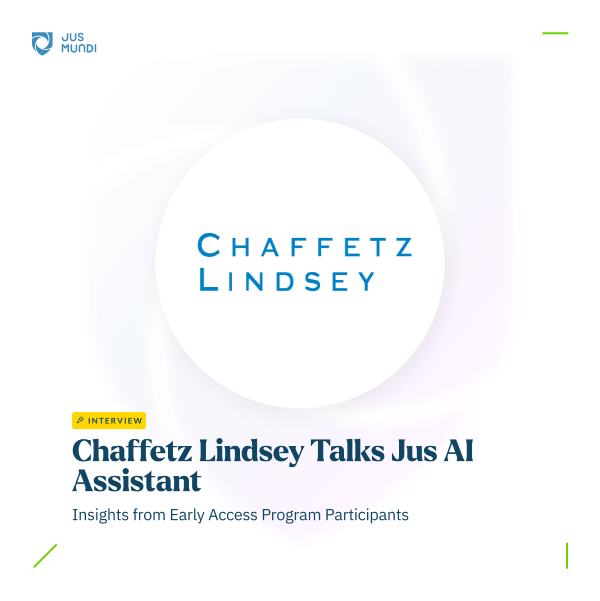 Chaffetz Lindsey Talks Jus AI Assistant: Insights from Early Access ...