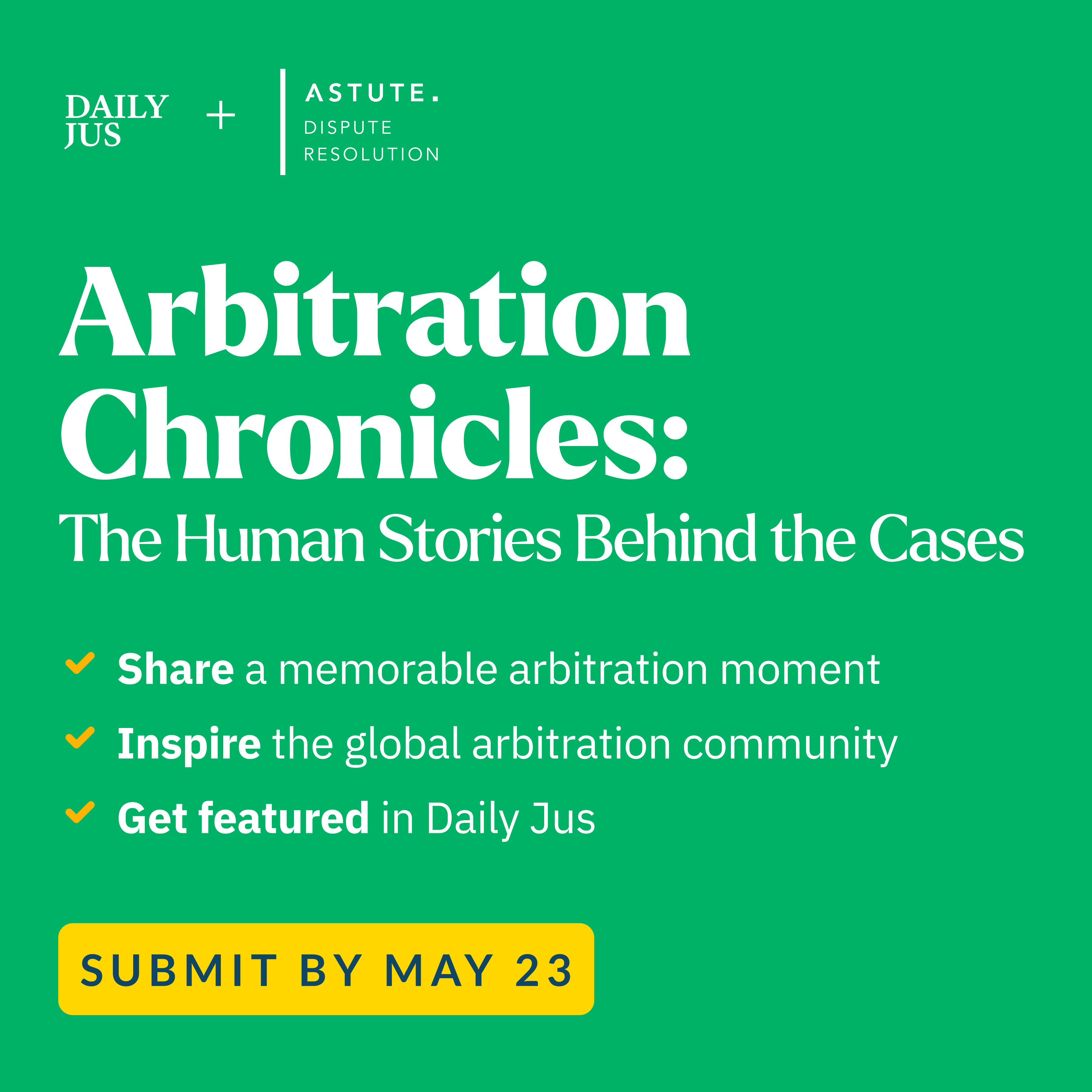 The Arbitration Chronicles: Real Stories from the Frontlines of ...