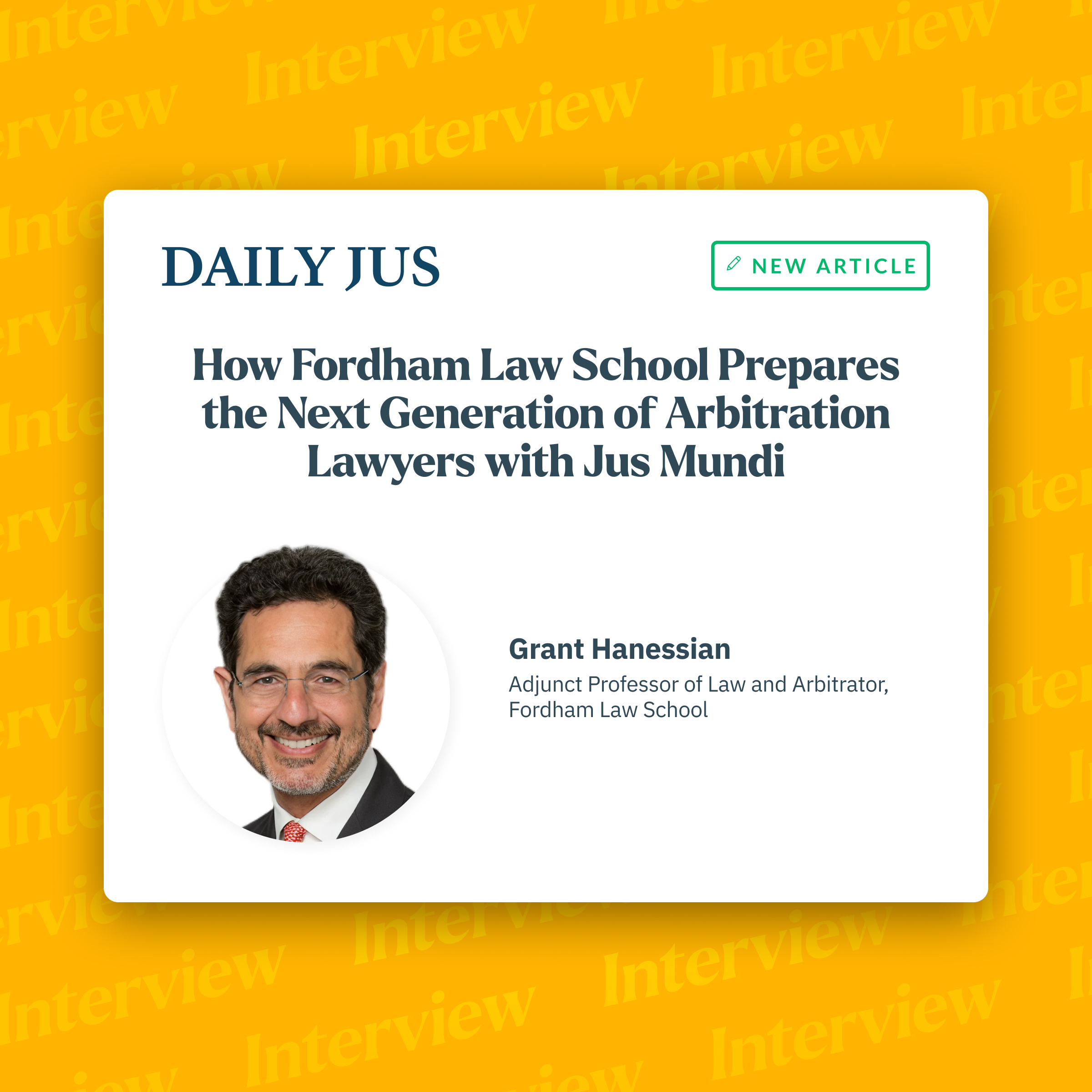 How Fordham Law School Prepares the Next Generation of Arbitration ...